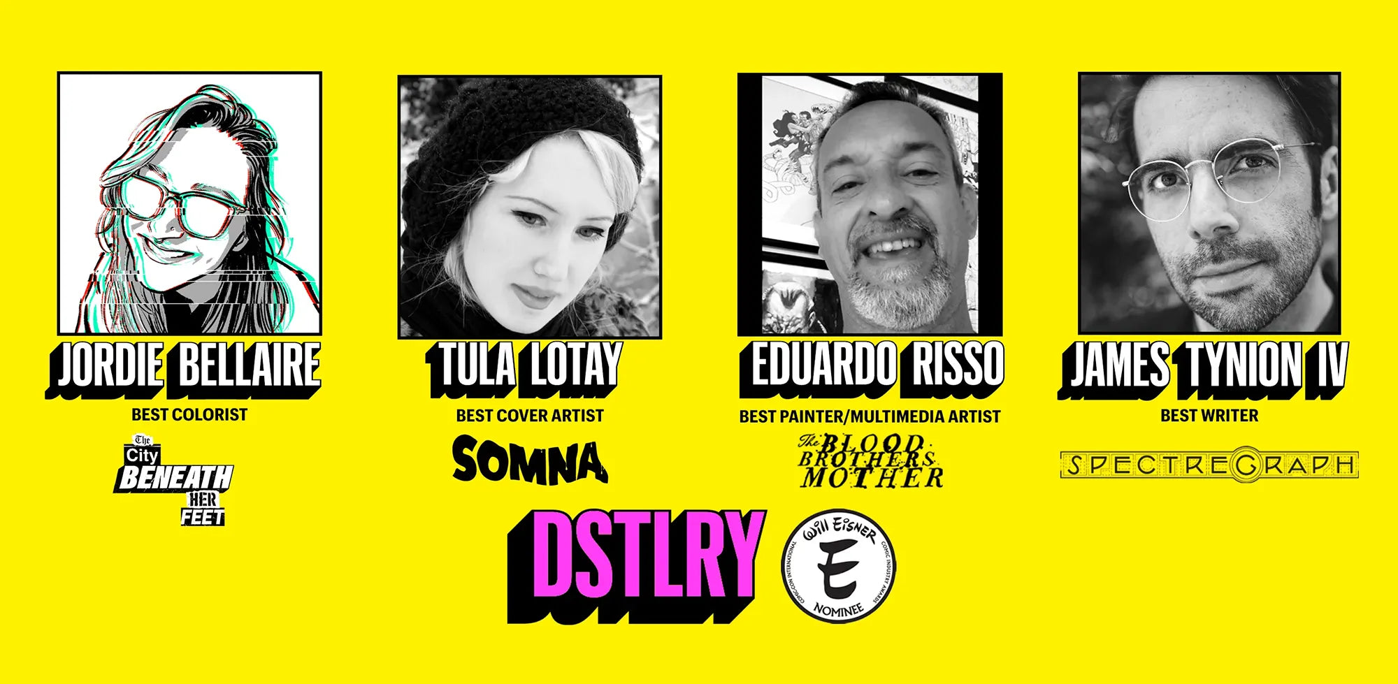2025 Eisners: DSTLRY Creators Jordie Bellaire, Tula Lotay, Eduardo Ris