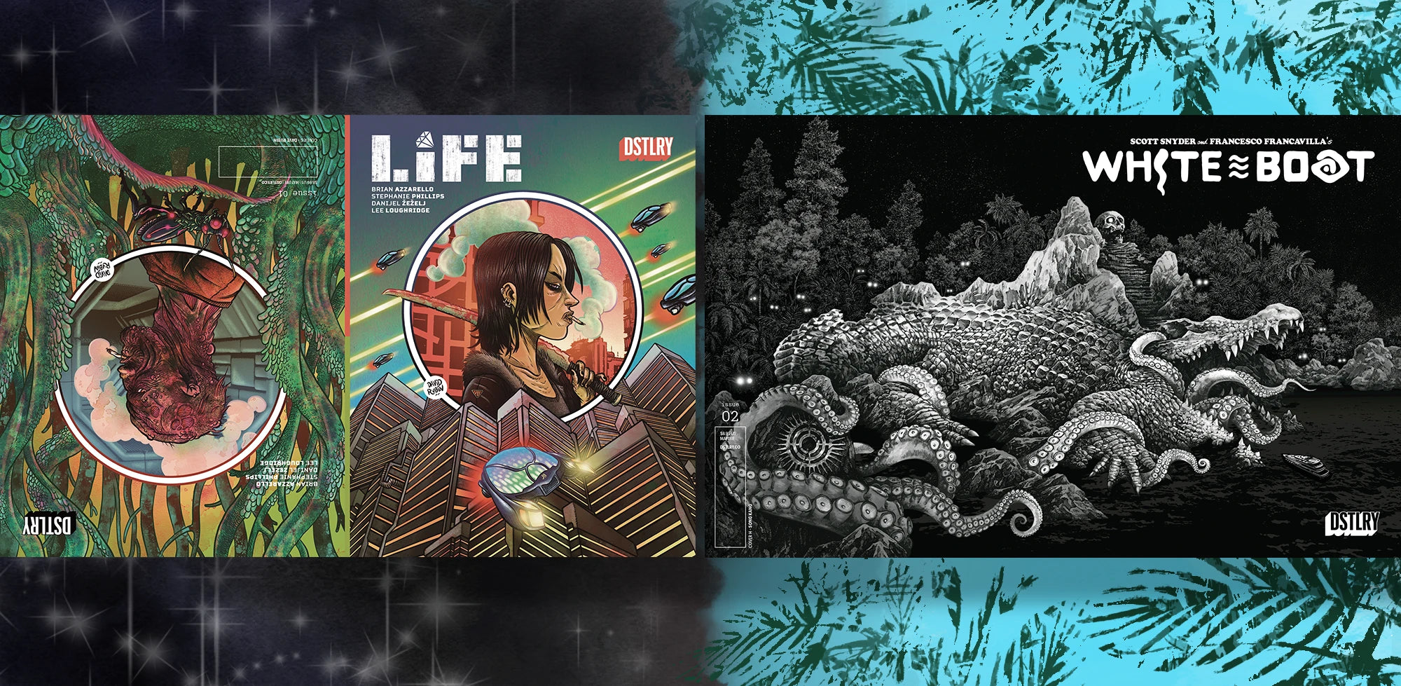 Out Now: LIFE #1 & WHITE BOAT #2 – DSTLRY