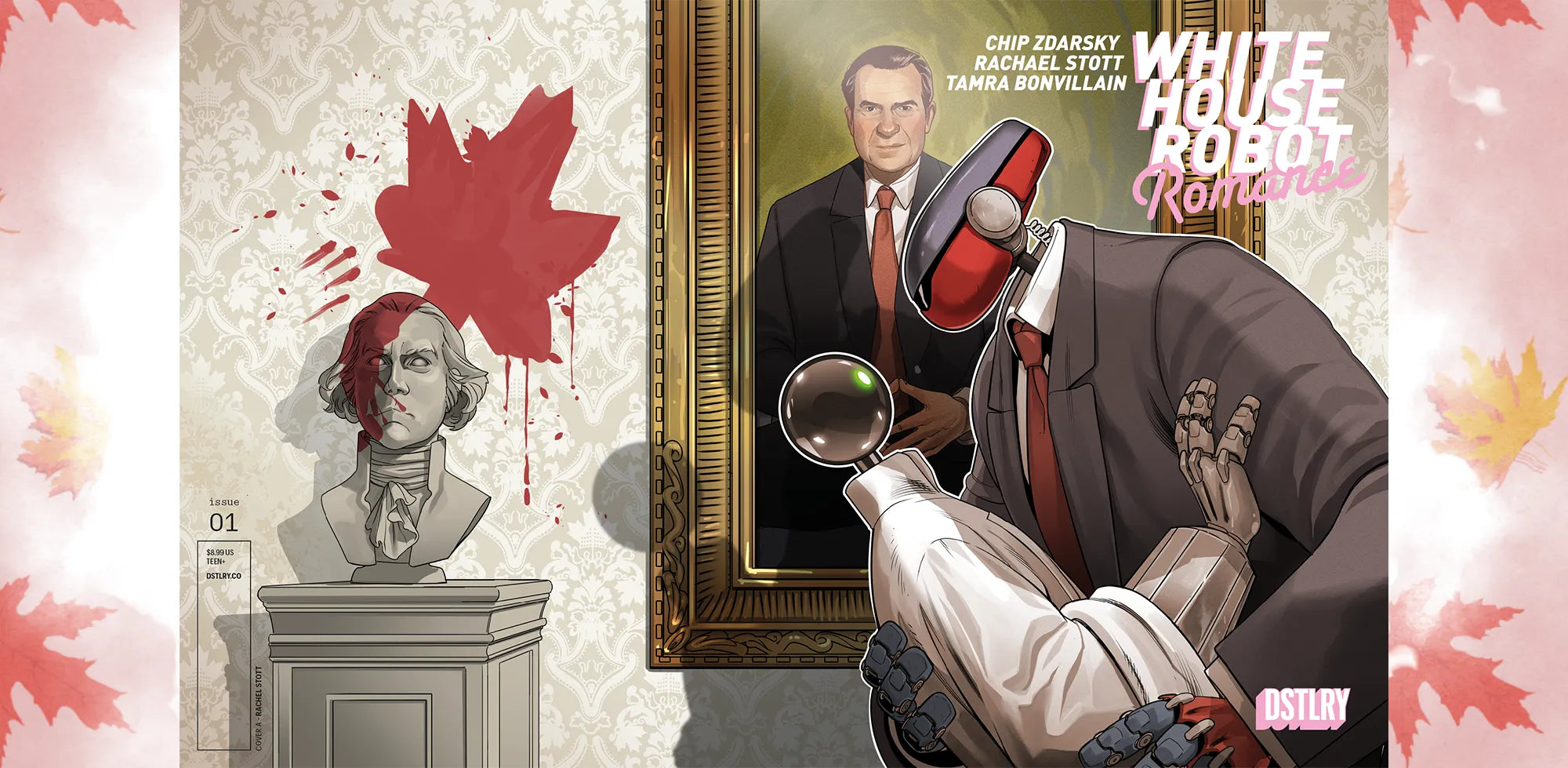 Zdarsky & Stott’s White House Robot Romance #1 Hits Shelves this Septe ...