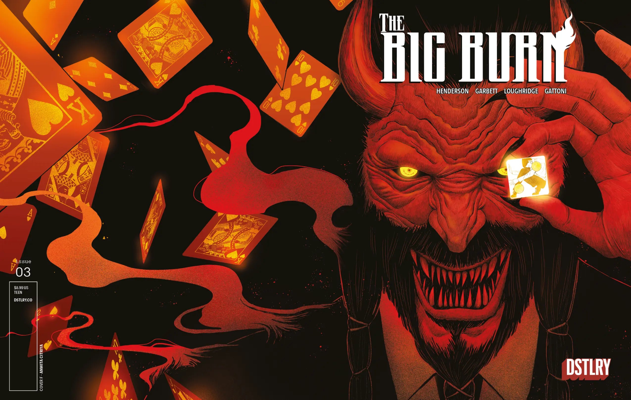 The Big Burn #3 (Cover F - Citriya) – DSTLRY