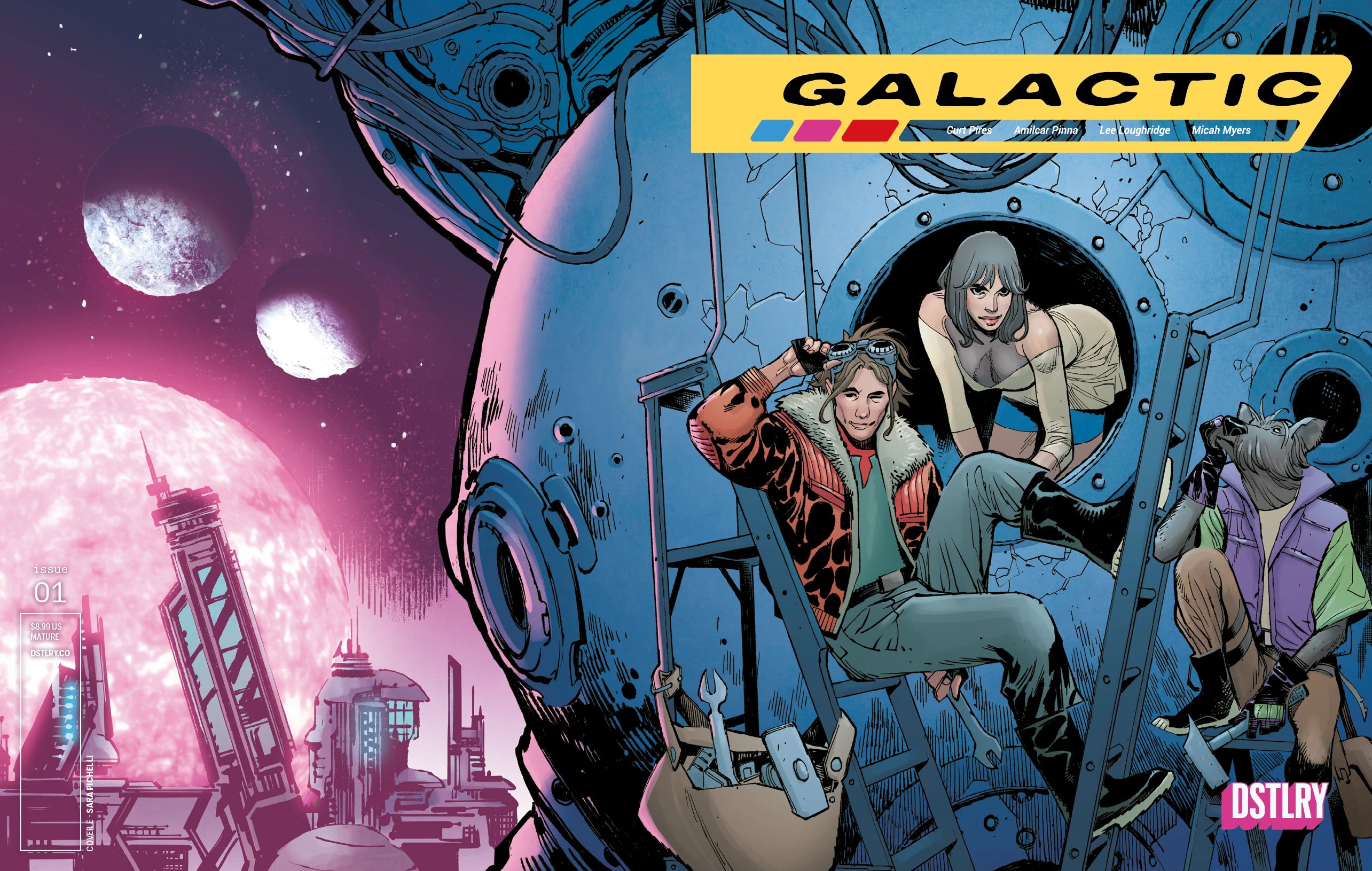 Galactic #1 (Cover E - Pichelli) – DSTLRY