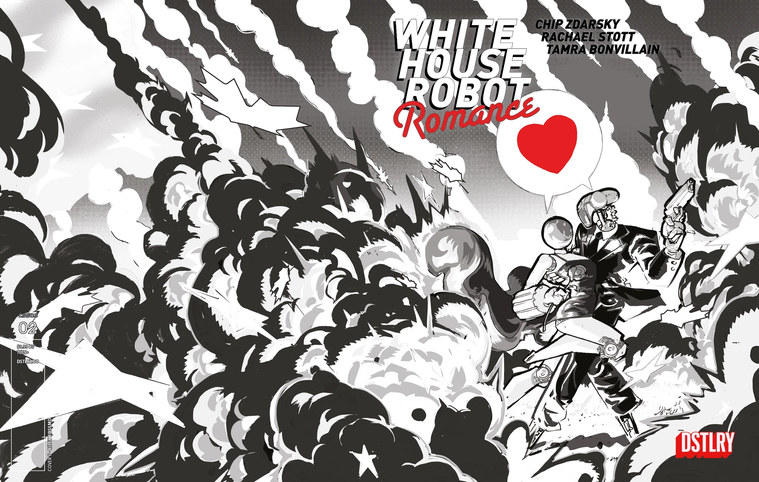 White House Robot Romance #2 (Cover F - Rossmo) – DSTLRY