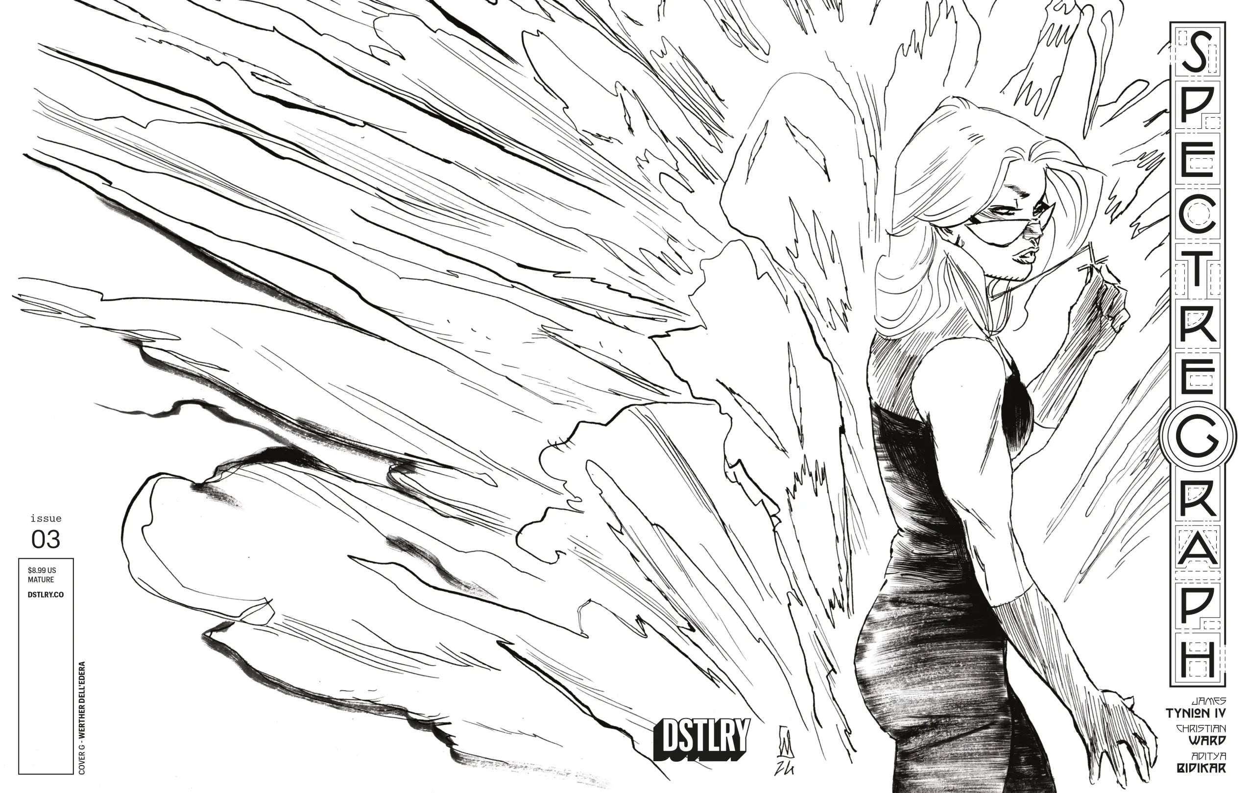 Spectregraph #3 (Cover G - Dell'edera) – DSTLRY